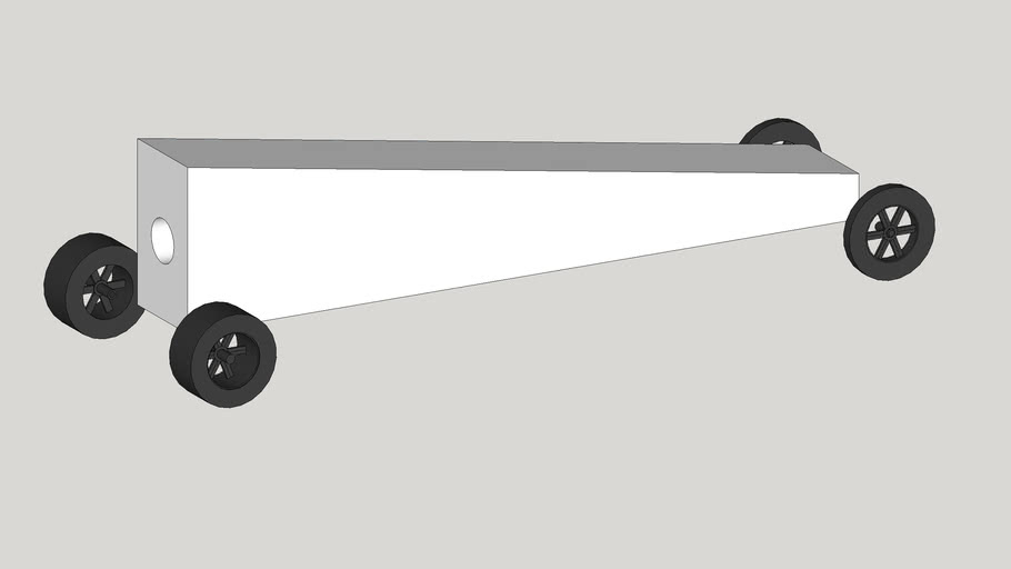 Pete's CO2 Dragster Blank | 3D Warehouse