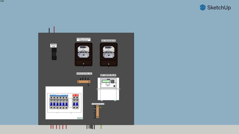 meter box | 3D Warehouse