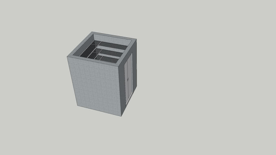 walk in freezer | 3D Warehouse