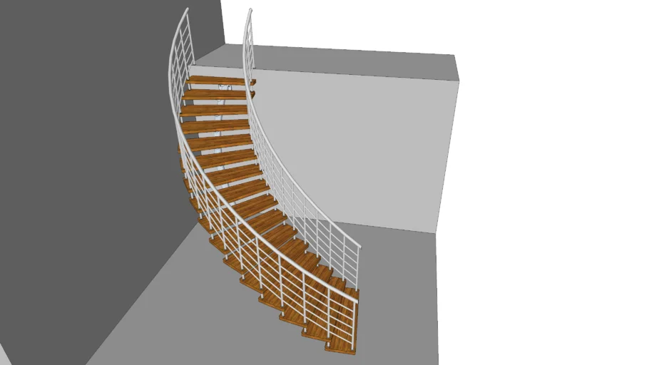 Spiral stair | 3D Warehouse