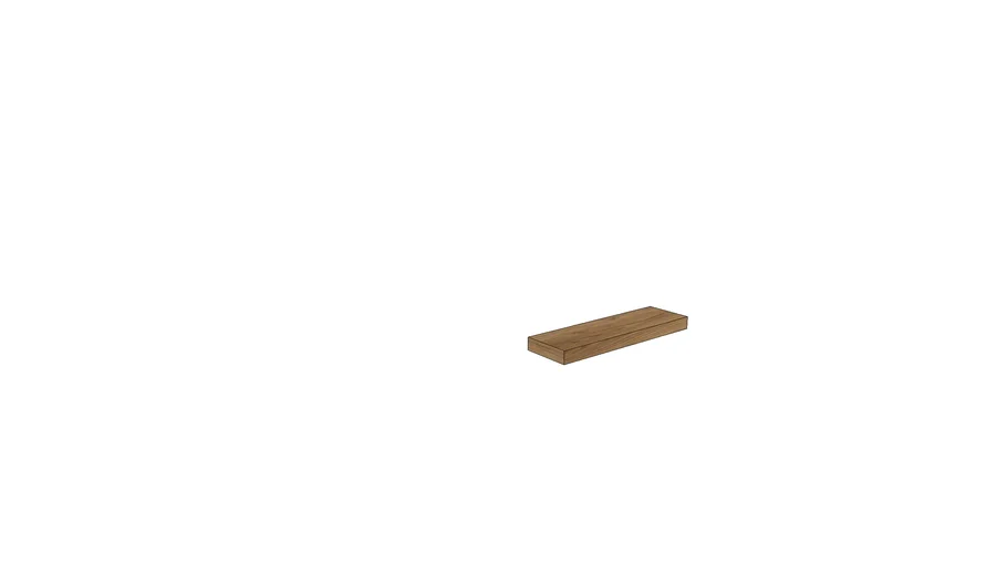 WL450, Wally Wall Shelf 80cm | 3D Warehouse