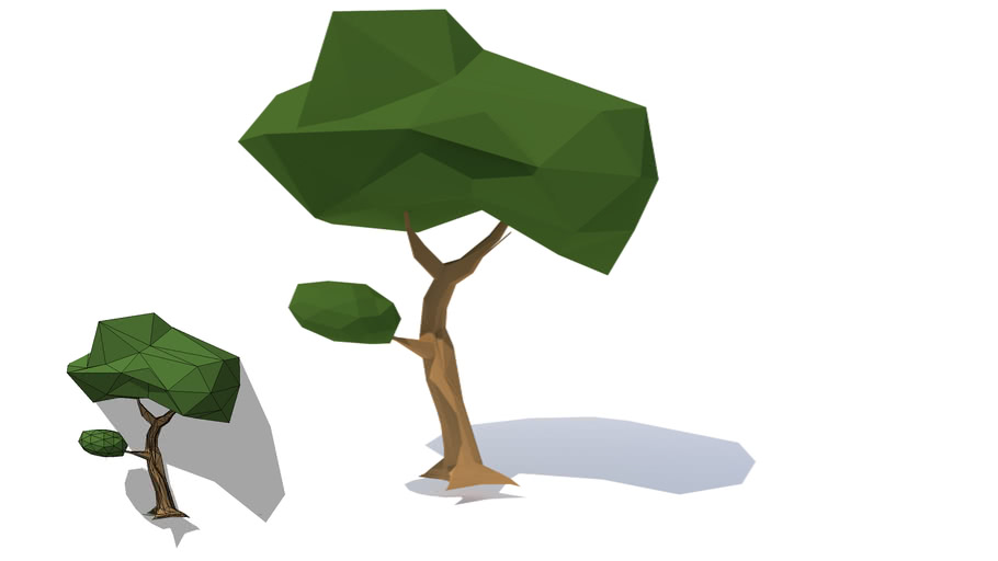 Low Poly Tree -07- | 3D Warehouse