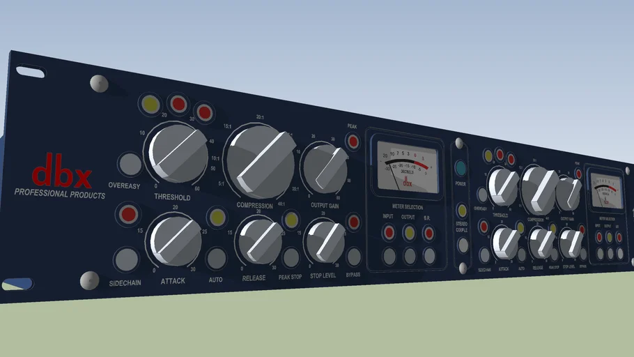 DBX music compressor | 3D Warehouse