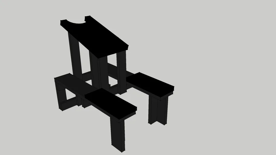 Kneeling Bench | 3D Warehouse
