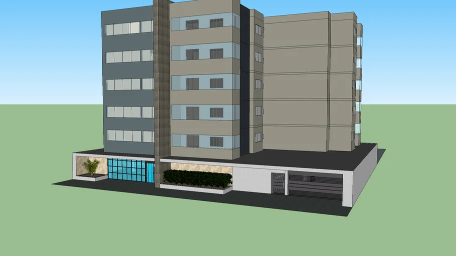 Edificio 5 andares | 3D Warehouse