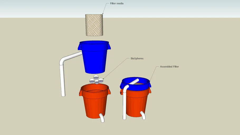 Pond Filter model | 3D Warehouse