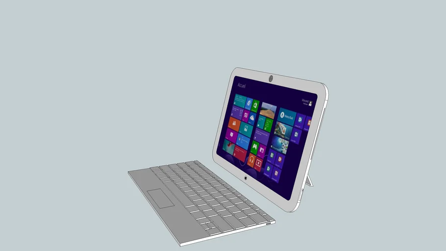 PC-i7 ultrabook intel core i7 | 3D Warehouse