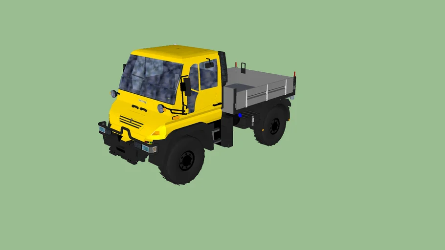 Mercedes Unimog U-400 | 3D Warehouse