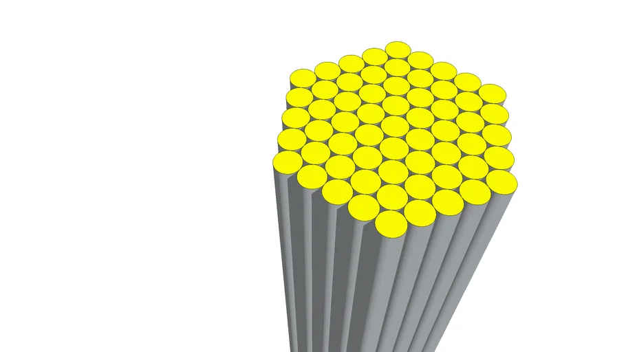 Simplified Fibre Optic Cable Bundle | 3D Warehouse