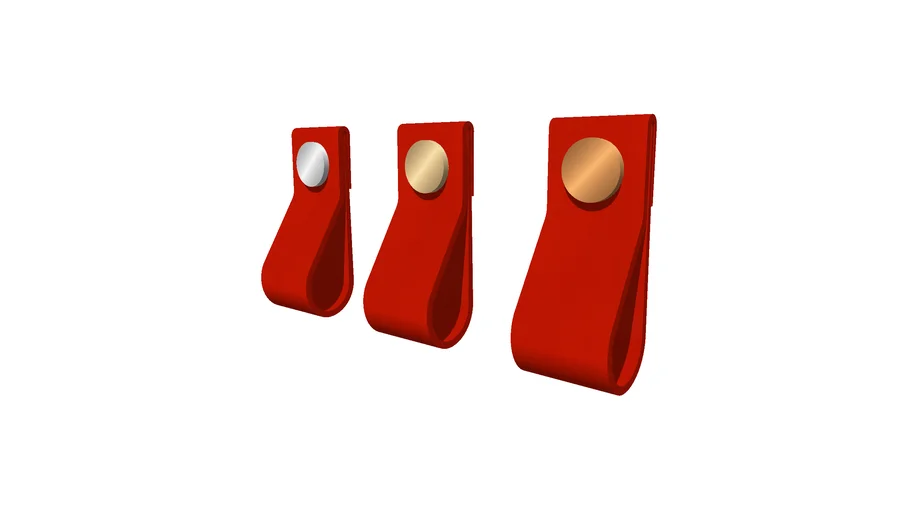 Superfront, Loop Handles, Kinky Red | 3D Warehouse