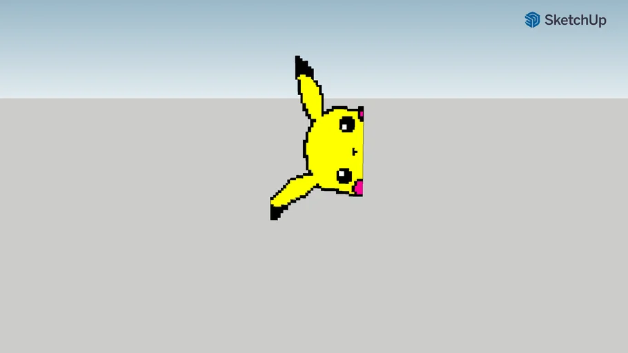 Picachu | 3D Warehouse