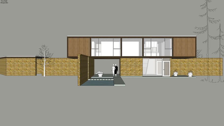 John Bonnington House - 1962 | 3D Warehouse