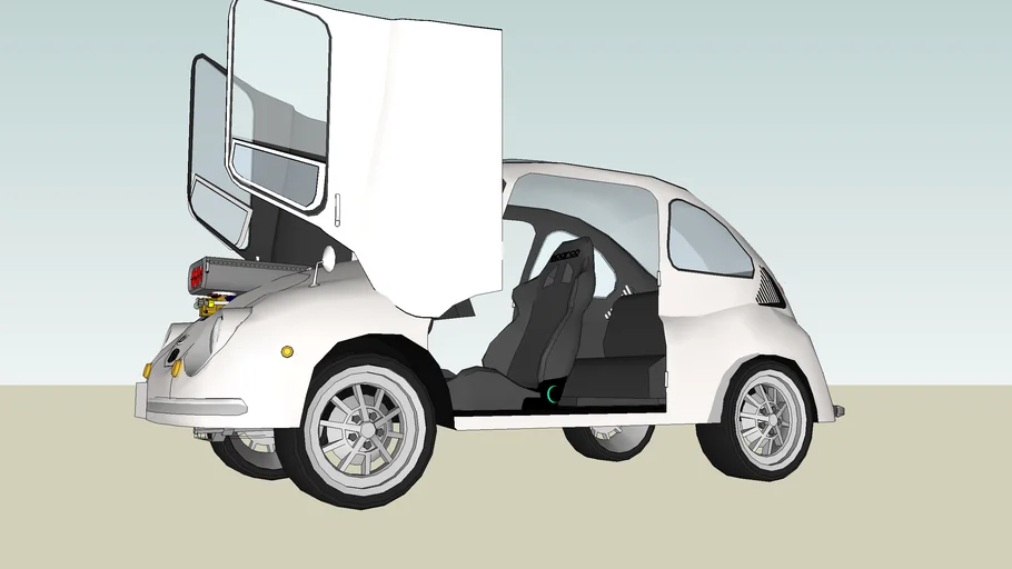 Subaru 360 hotrod | 3D Warehouse