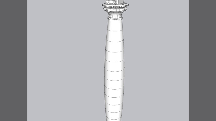 Wood Pillar | 3D Warehouse