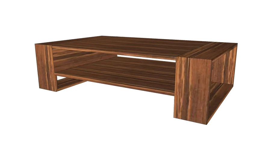 Wooden coffee table | 3D Warehouse