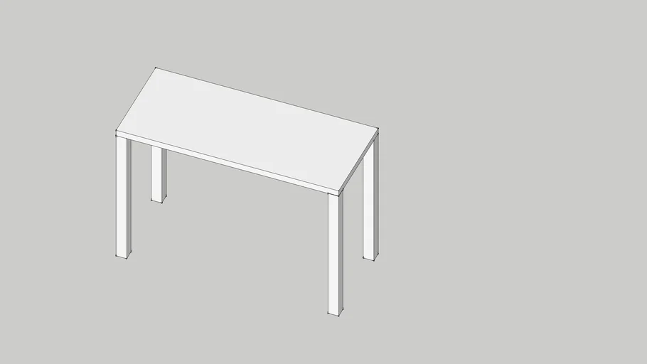 Simple Table | 3D Warehouse