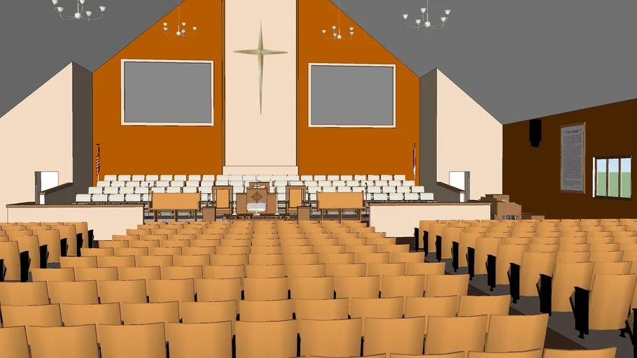 Church Remodled And Furnished | 3D Warehouse