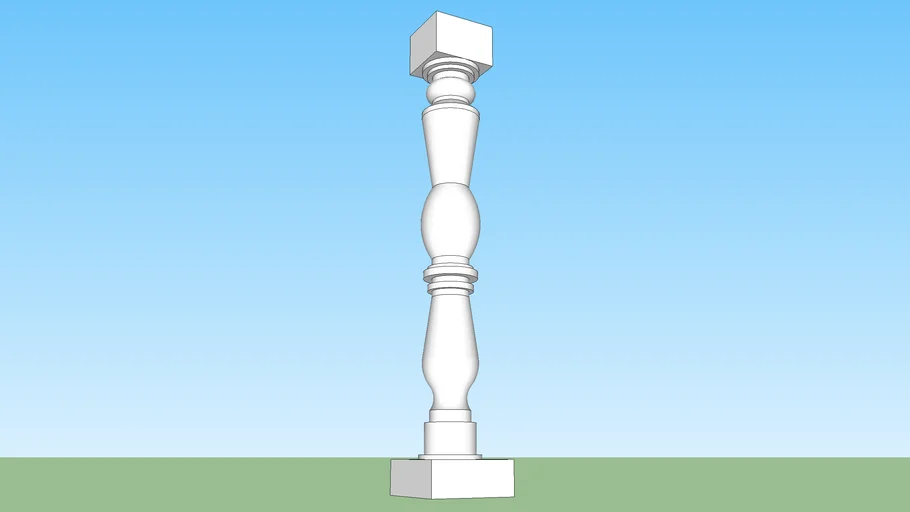 baluster | 3D Warehouse