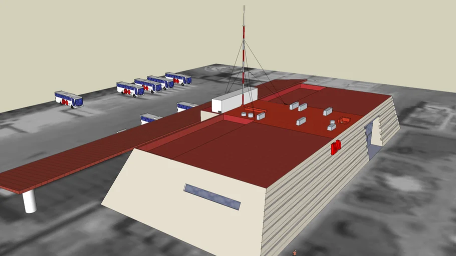 TERMINAL DE AUTOBUSES ADO | 3D Warehouse