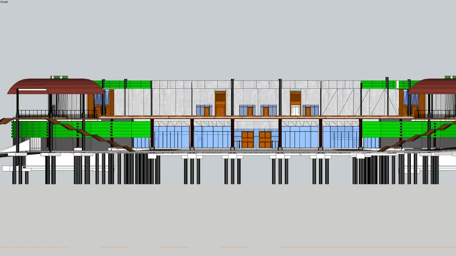 LAPANGAN VOLLY JAYAPURA | 3D Warehouse