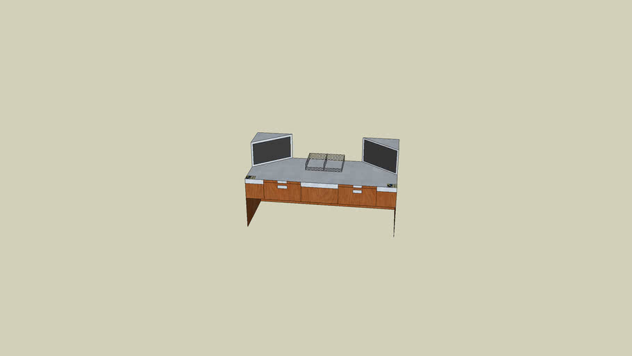 Custom school desk | 3D Warehouse