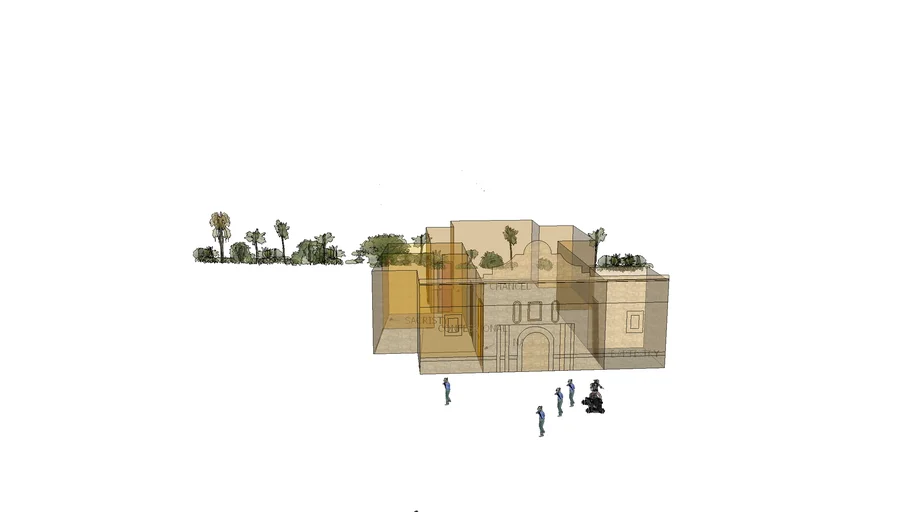 JSJ Alamo model | 3D Warehouse