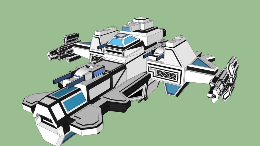 Alican Gunship/Dropship Astra Class | 3D Warehouse