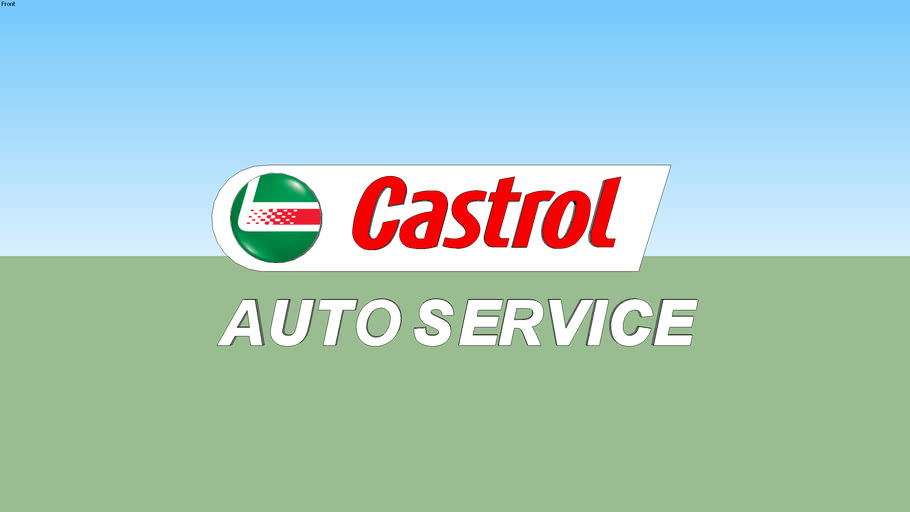 castrol auto service logo | 3D Warehouse