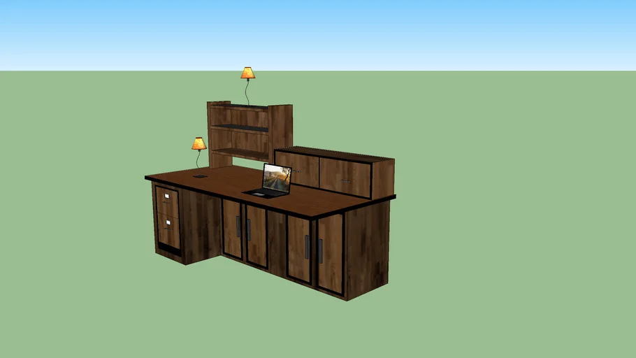 Amy's Desk | 3D Warehouse