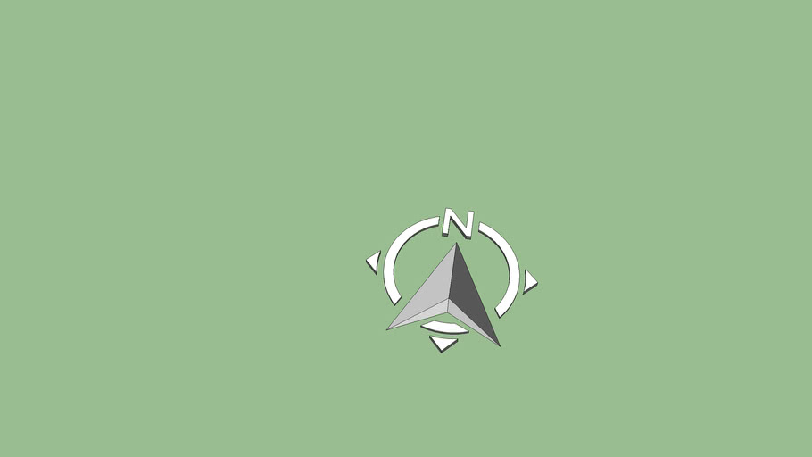 North Sign | 3D Warehouse