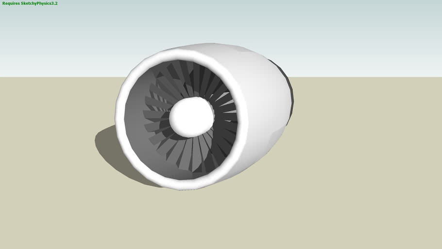 Simple Jet Engine | 3D Warehouse