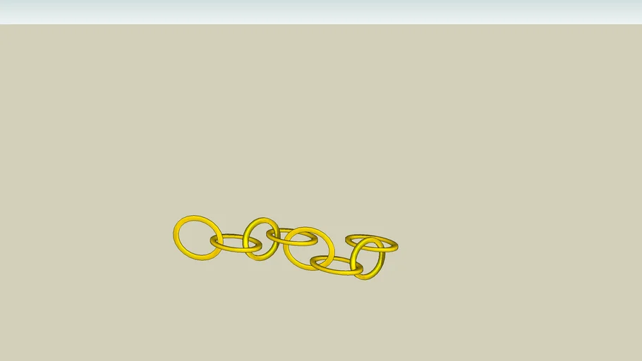 Gold Chain | 3D Warehouse