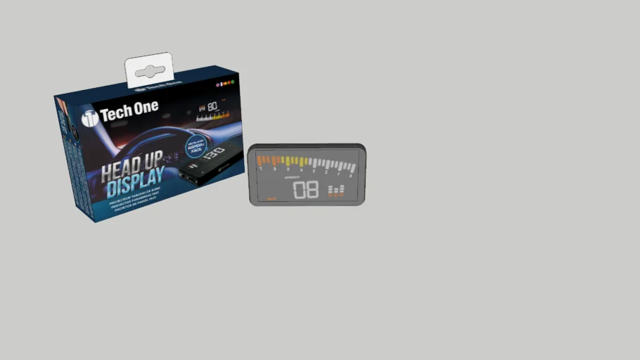 HUD AUTOMOTIVO TECH ONE | 3D Warehouse