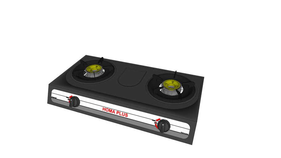 DOUBLE BURNER | 3D Warehouse