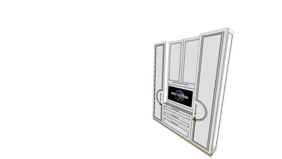 Classical wardrobe | 3D Warehouse
