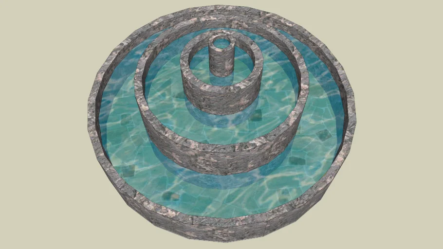 Water Fountain | 3D Warehouse