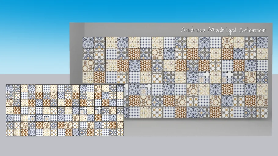 Mosaic tile | 3D Warehouse