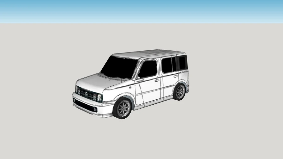 2008 Nissan Cube | 3D Warehouse