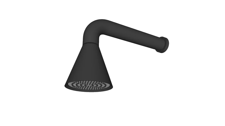 JEE-O cone wall shower - gun metal | 3D Warehouse