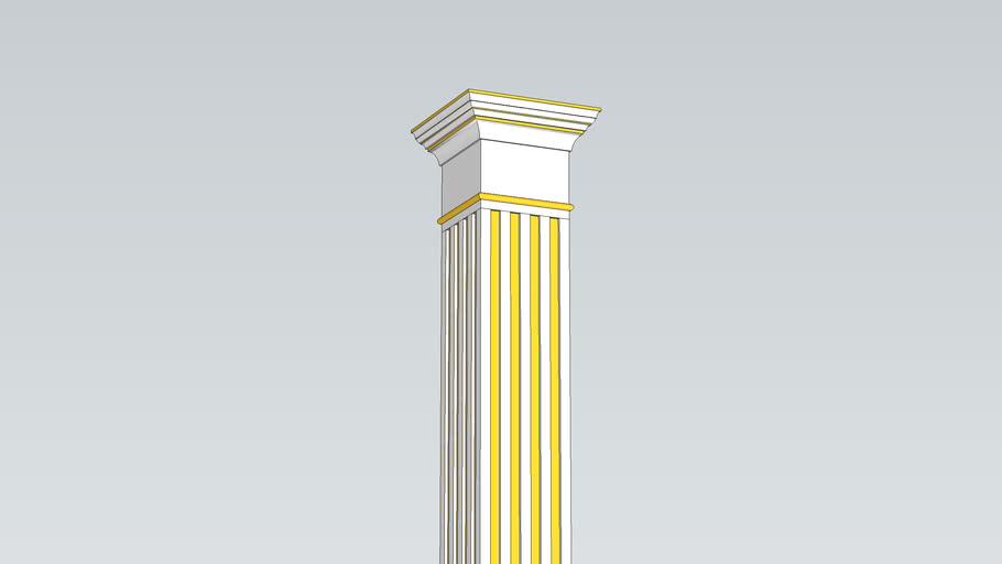 Classical Pillar | 3D Warehouse
