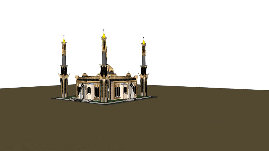 Mosque/Masjid | 3D Warehouse