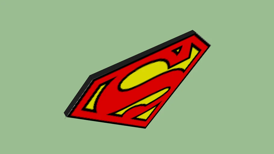 superman logo | 3D Warehouse
