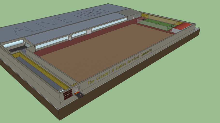 The Citadel- Zombie Survival & Defence UNFINISHED | 3D Warehouse