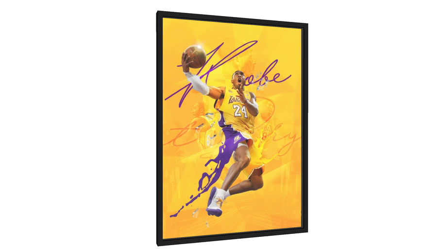 Quadro Kobe Bryant Footage - Galeria9, por Gui Portella | 3D Warehouse