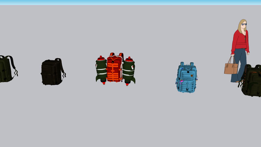backpacks | 3D Warehouse