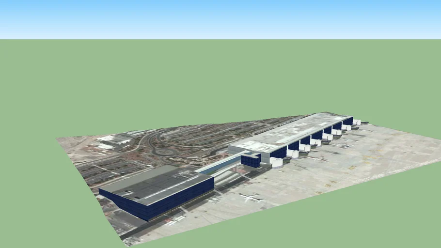 Tenerife South Reina Sofia International Airport {2Mb} | 3D Warehouse