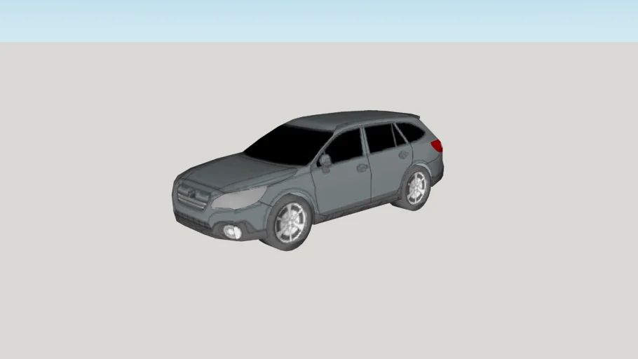 2014 Subaru Legacy Outback BS | 3D Warehouse