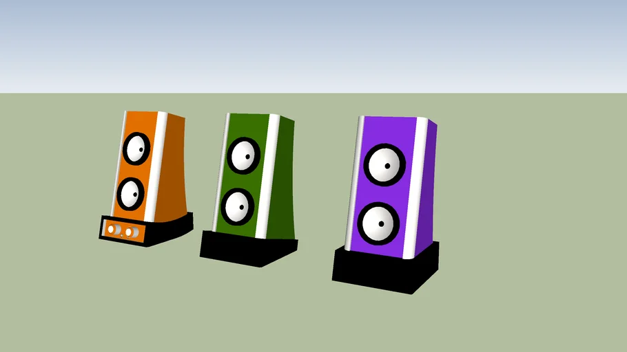 speakers | 3D Warehouse