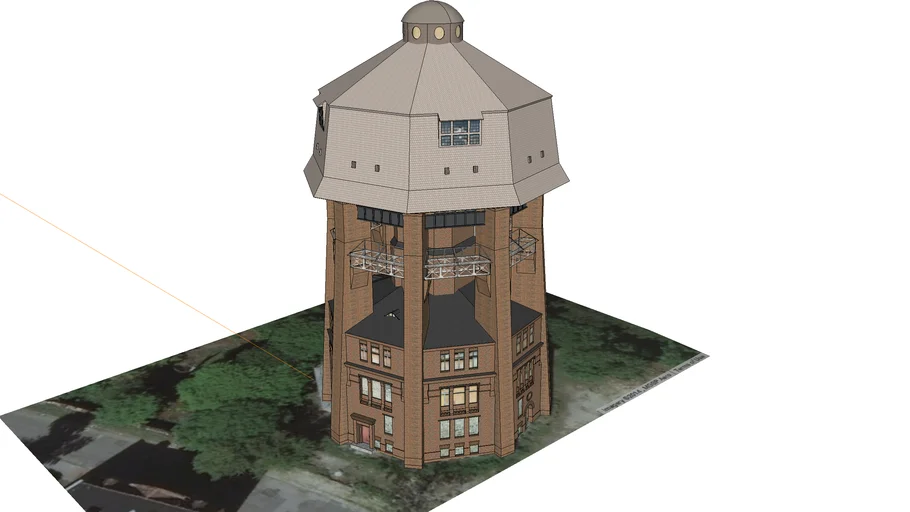 Water tower | 3D Warehouse