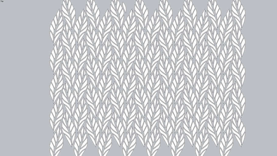 Repeatable Leaf Pattern | 3D Warehouse